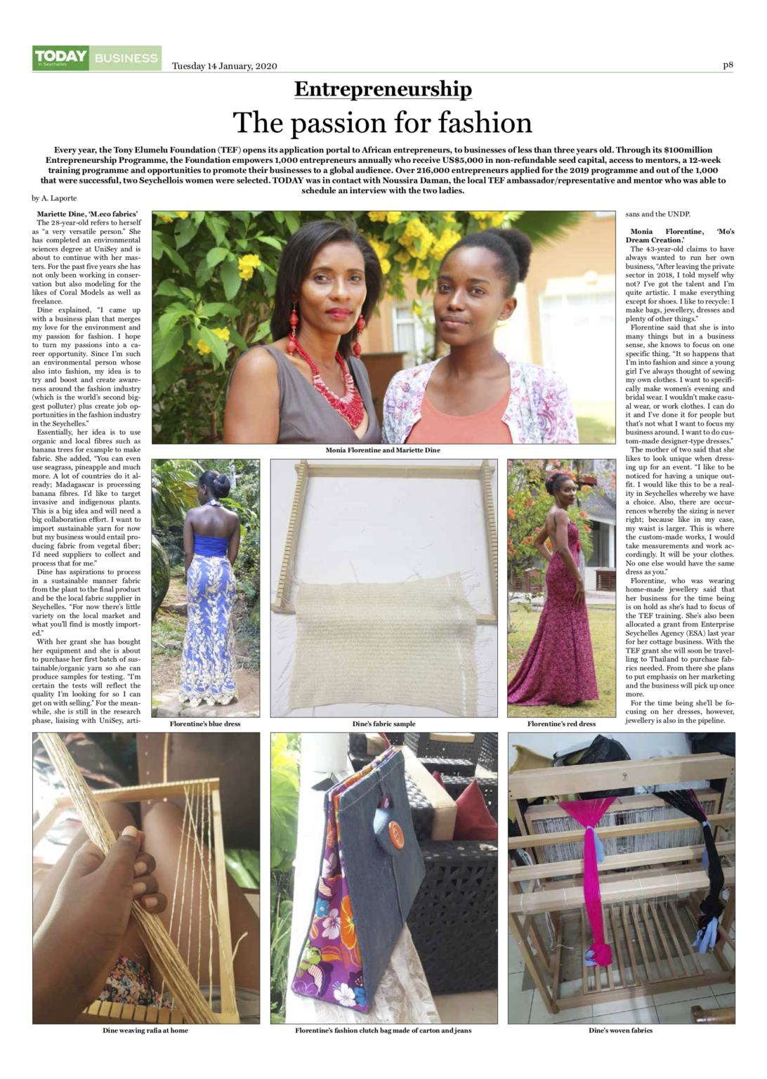 Young Entrepreneur with a passion for fashion - YES Builds Coaching ...